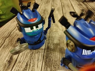 Amazon.com: Spin Master Ninja Bots 2-Pack, Hilarious Battling Robots ...
