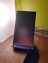 Fast Wireless Charger, NANAMI 10W Qi Wireless Charging Stand for iPhone 15 14 13 12 Mini 11 Pro ...