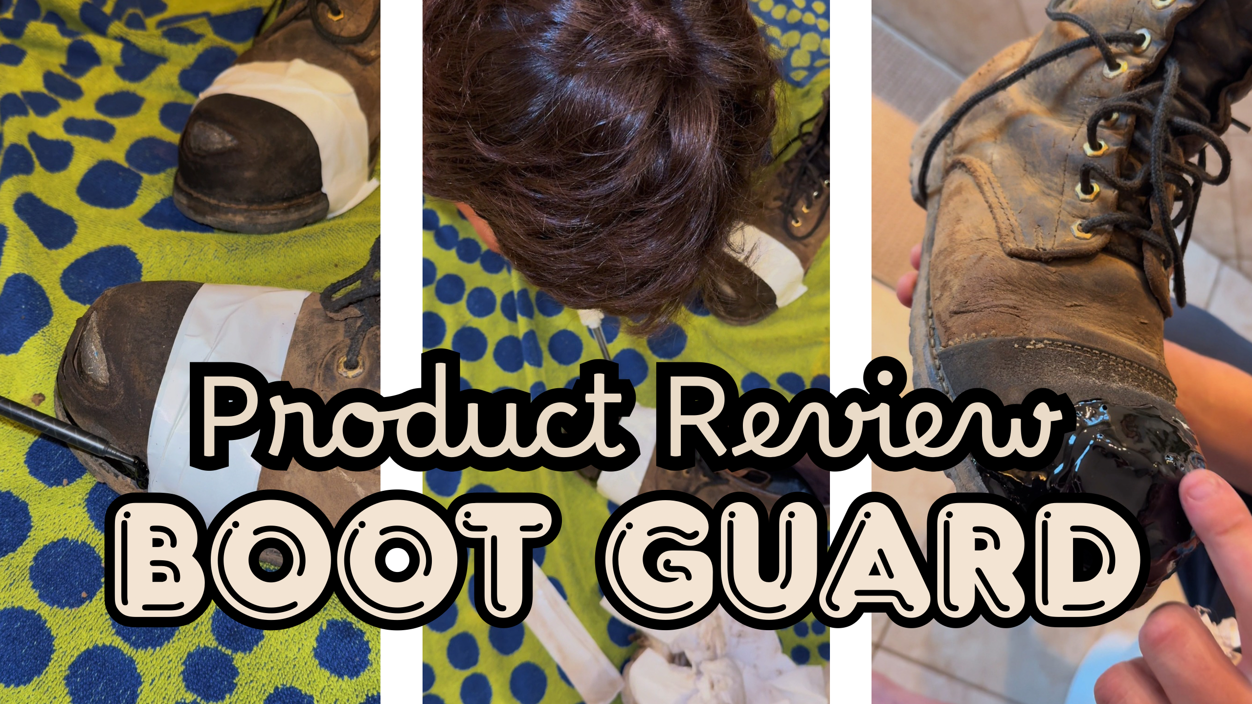 Watch This Boot Guard SAVED My Husbands Work Boots | Tuff Toe Honest ...