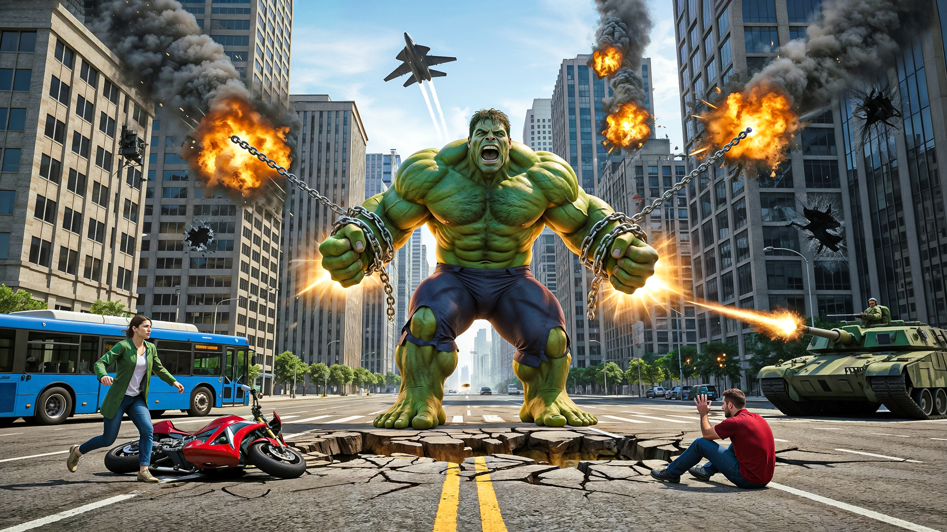 Incredible Monster Hero Game, Monster Hero Games, Incredible Muscle ...
