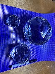 Amazon.com: Clear Crystal Suncatcher Ball Prism Glass Sphere Faceted ...