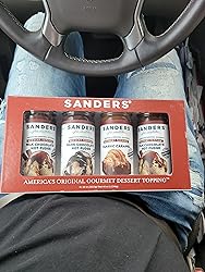 Amazon.com: Sanders Caramel Topping Sauce, Ice Cream Sundae Dessert ...