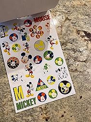 Amazon.com: Disney Mickey Mouse Sticker Set ~ Mickey Mouse Sticker Pad ...