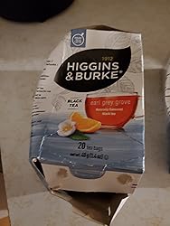 Higgins & Burke Earl Grey Grove, Black Tea, 20 Tea Bags : Amazon.ca ...