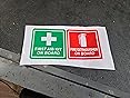 Amazon.com: (x1 of Each) 3M Reflective Fire Extinguisher/First Aid Kit ...