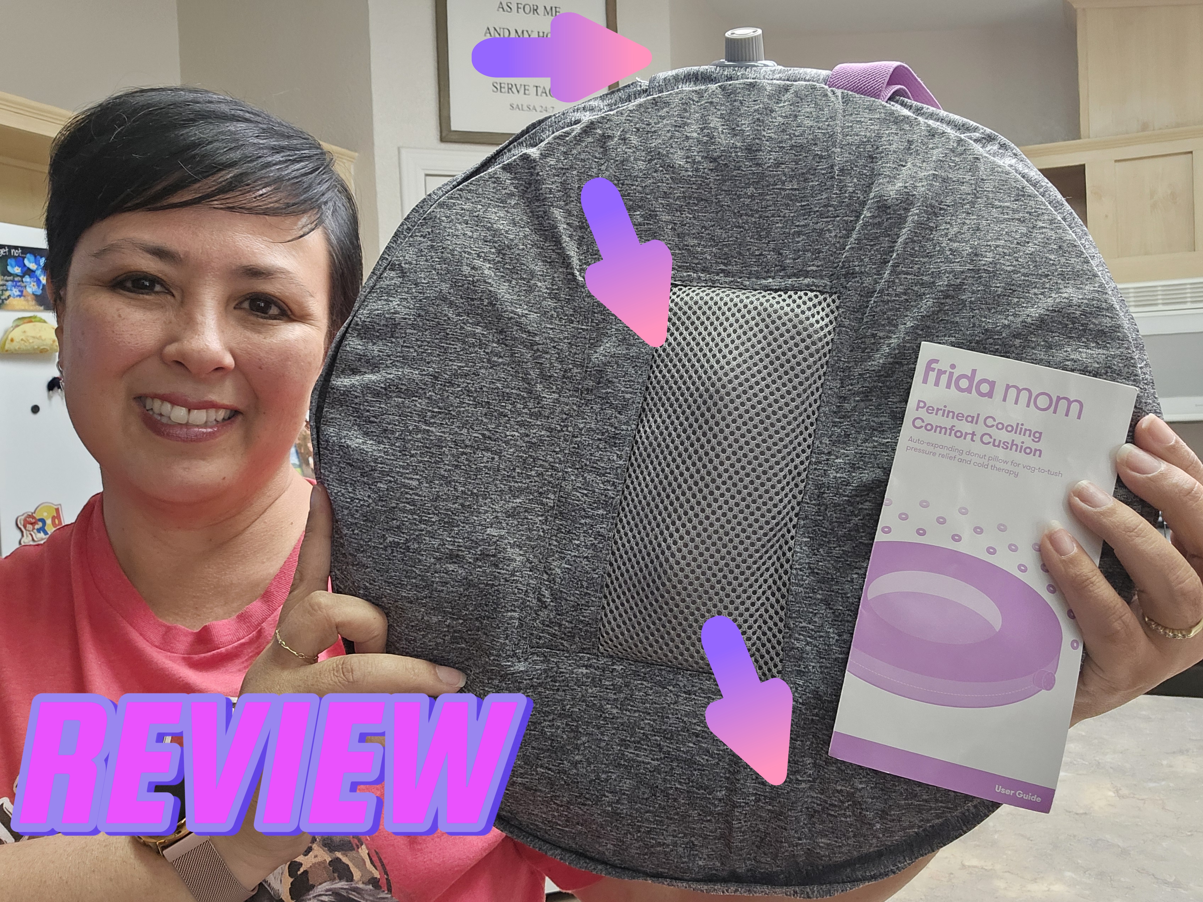 Watch REVIEW - Frida Mom Donut Pillow Perineal Comfort Cushion on ...