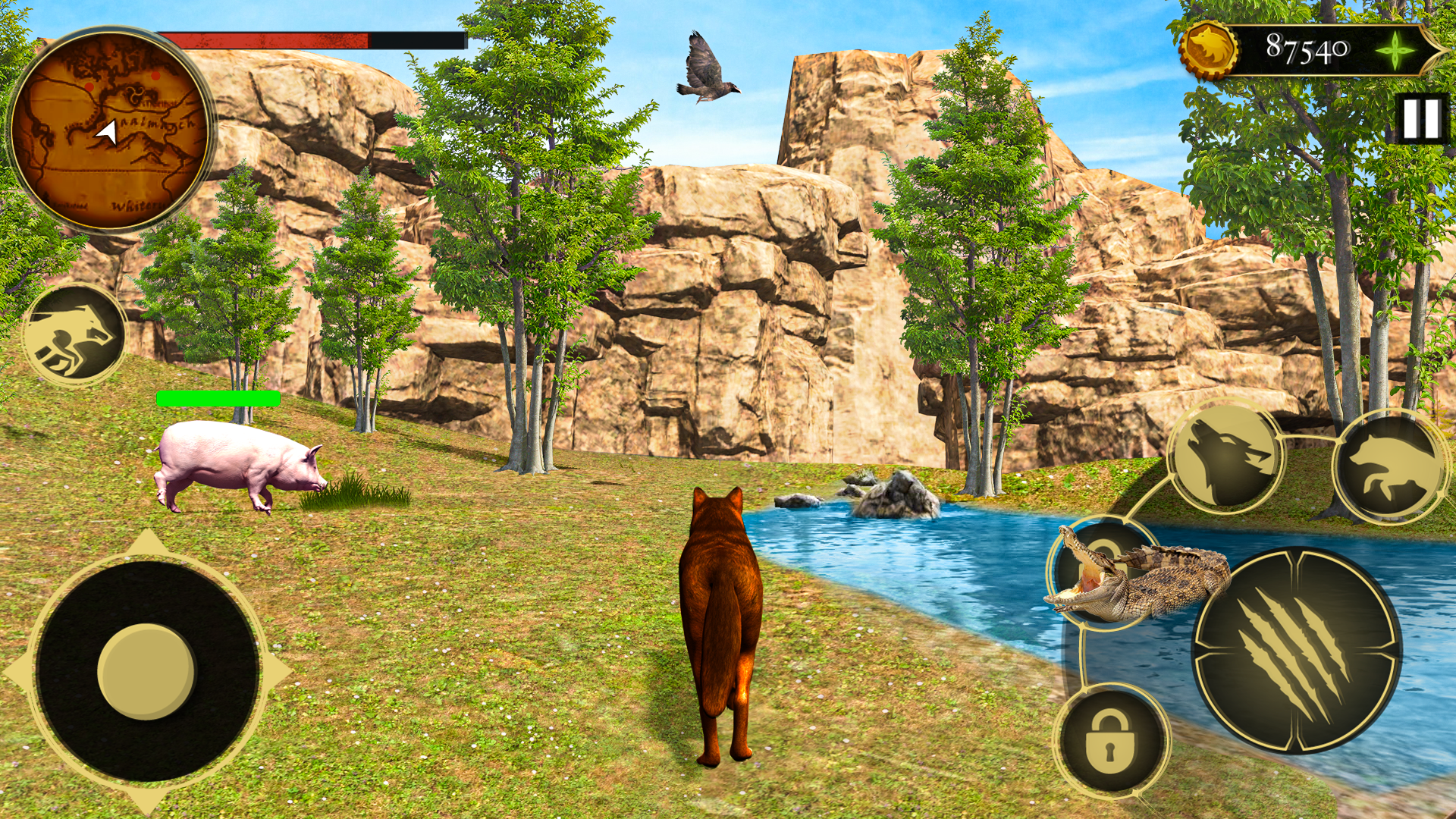 Wolf Quest - Animal Games The Wolf Simulator Animal Life Wildcraft ...