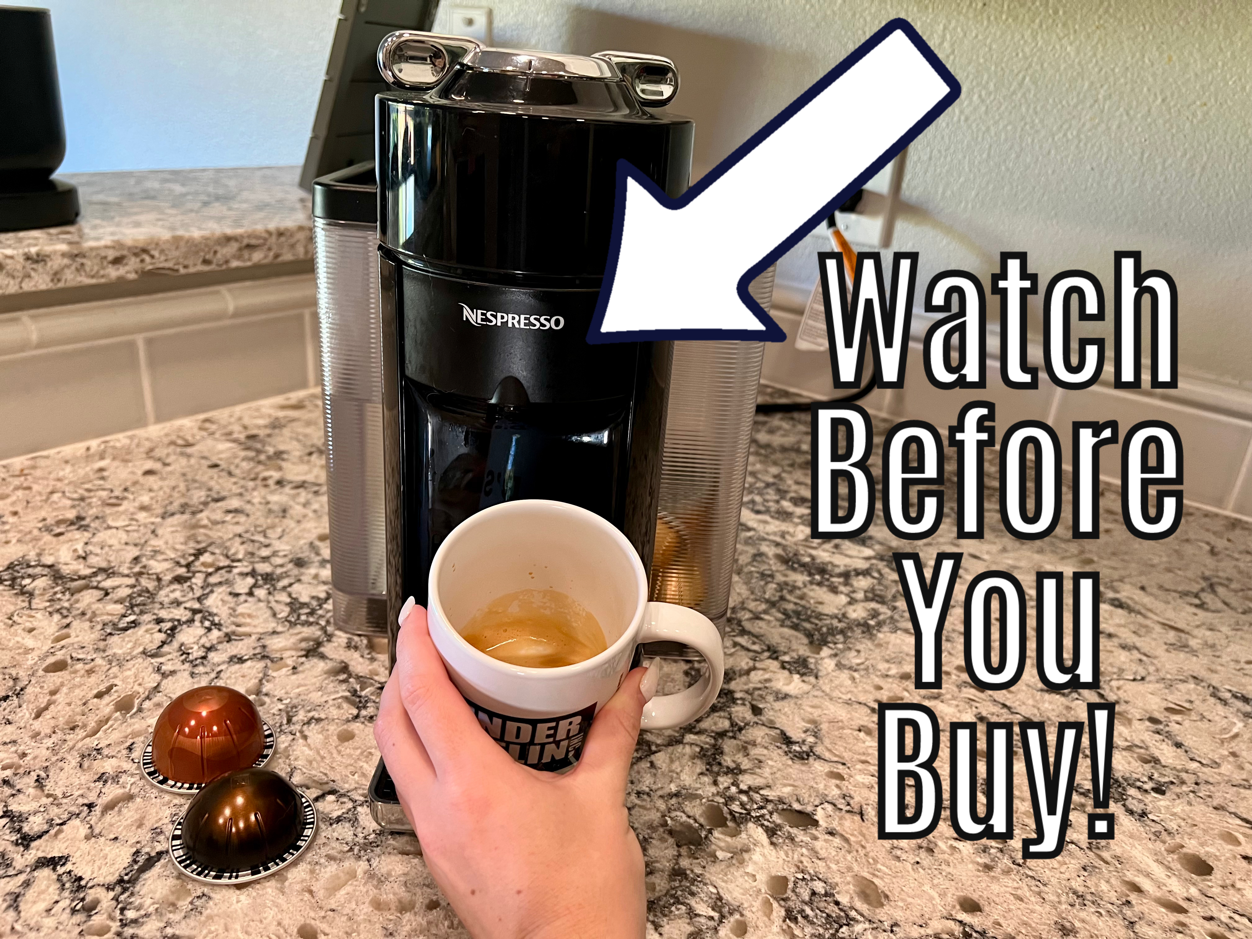 Watch Demo Of Nespresso Vertuo Espresso & Coffee Machine! on Amazon Live