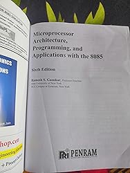 Microprocessor Architecture, Programming and Applications with the 8085 6/e : R Gaonkar: Amazon ...