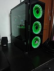 Ant Esports SI25 Mid-Tower Computer Case/Gaming Cabinet - Black ...