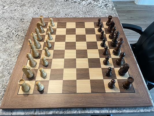 DGT Walnut Board Non-Electronic with Timeless Pieces Nepal | Ubuy