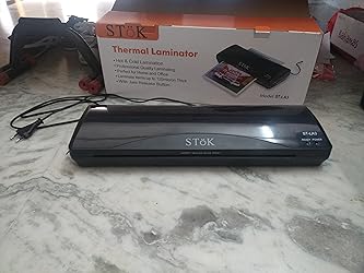 SToK (ST-LA3) 12-Inch Dual Mode Lamination Machine for Home, Office ...