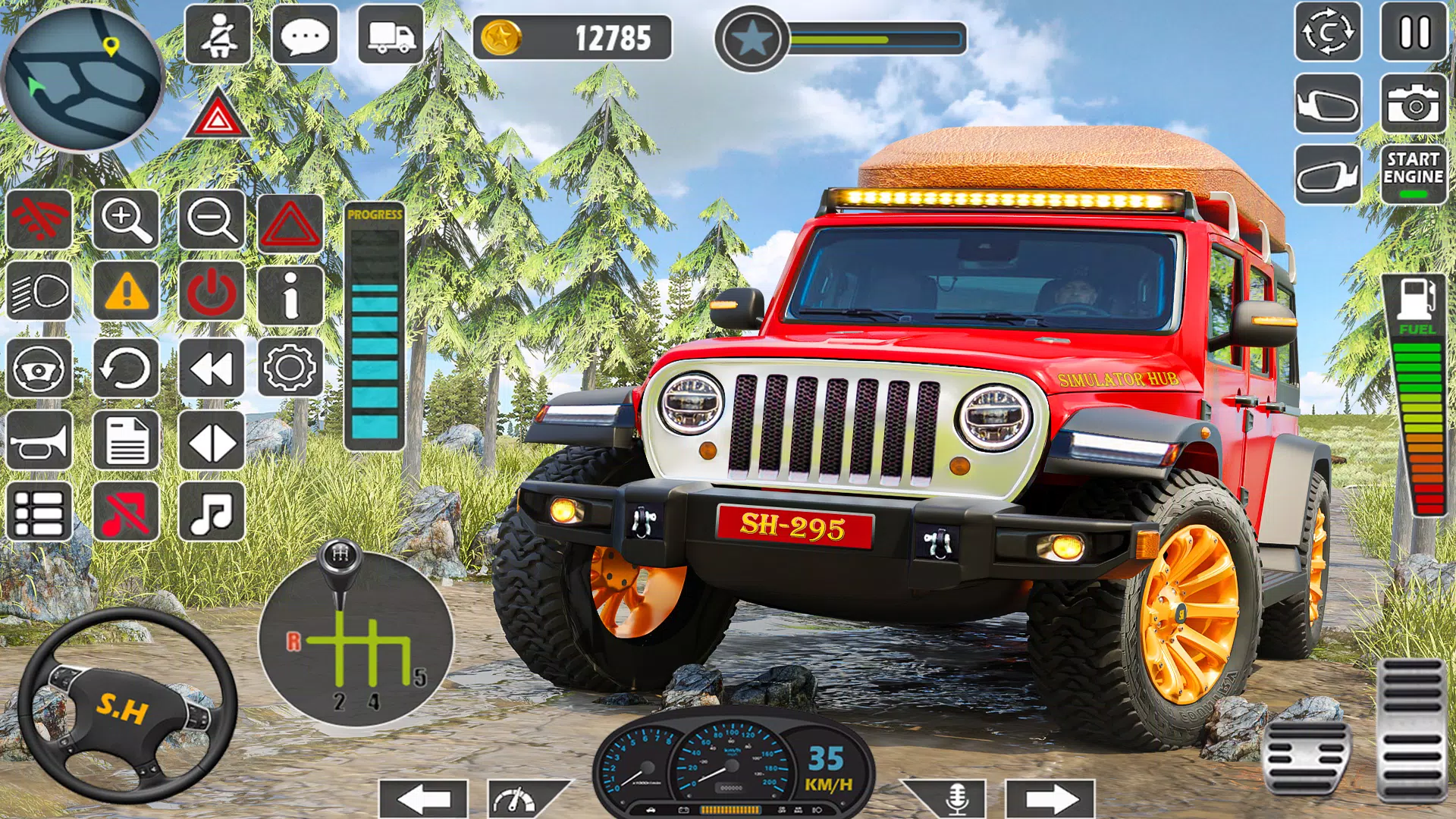 Offroad jeep simulator | Avtomaslopro.com
