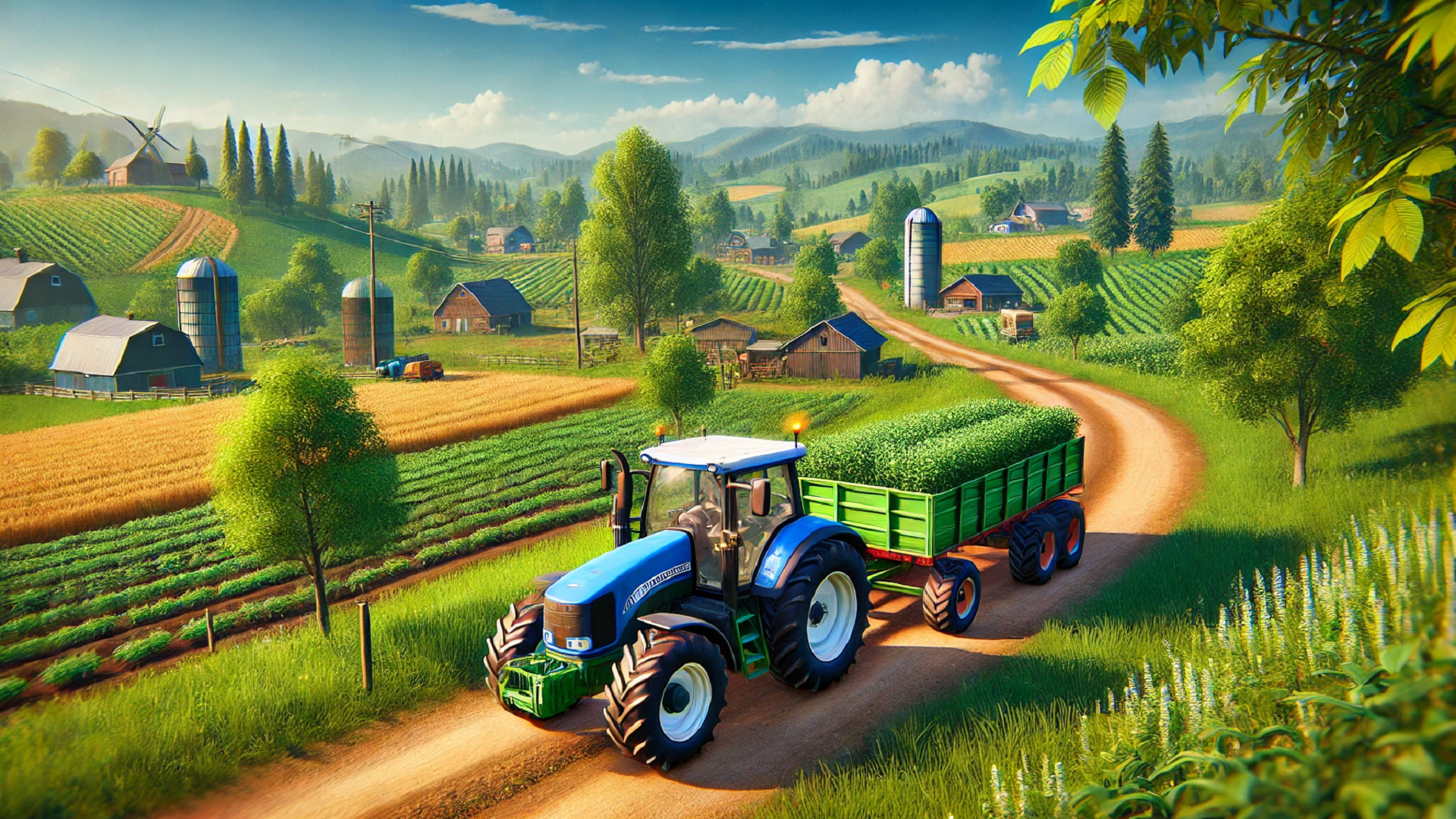 Real Tractor Farming Simulator 2025 – FS 25 Tractor Games 2K25, Open ...