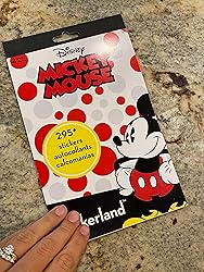 Amazon.com: Disney Mickey Mouse Sticker Set ~ Mickey Mouse Sticker Pad ...
