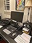 Amazon.com: COOGOU Black Desk Monitor Stand Riser for Computer Monitor ...