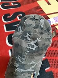 Funky Junque Distressed Baseball Cap Bundle: Black & Black Camo at Amazon Men’s Clothing store