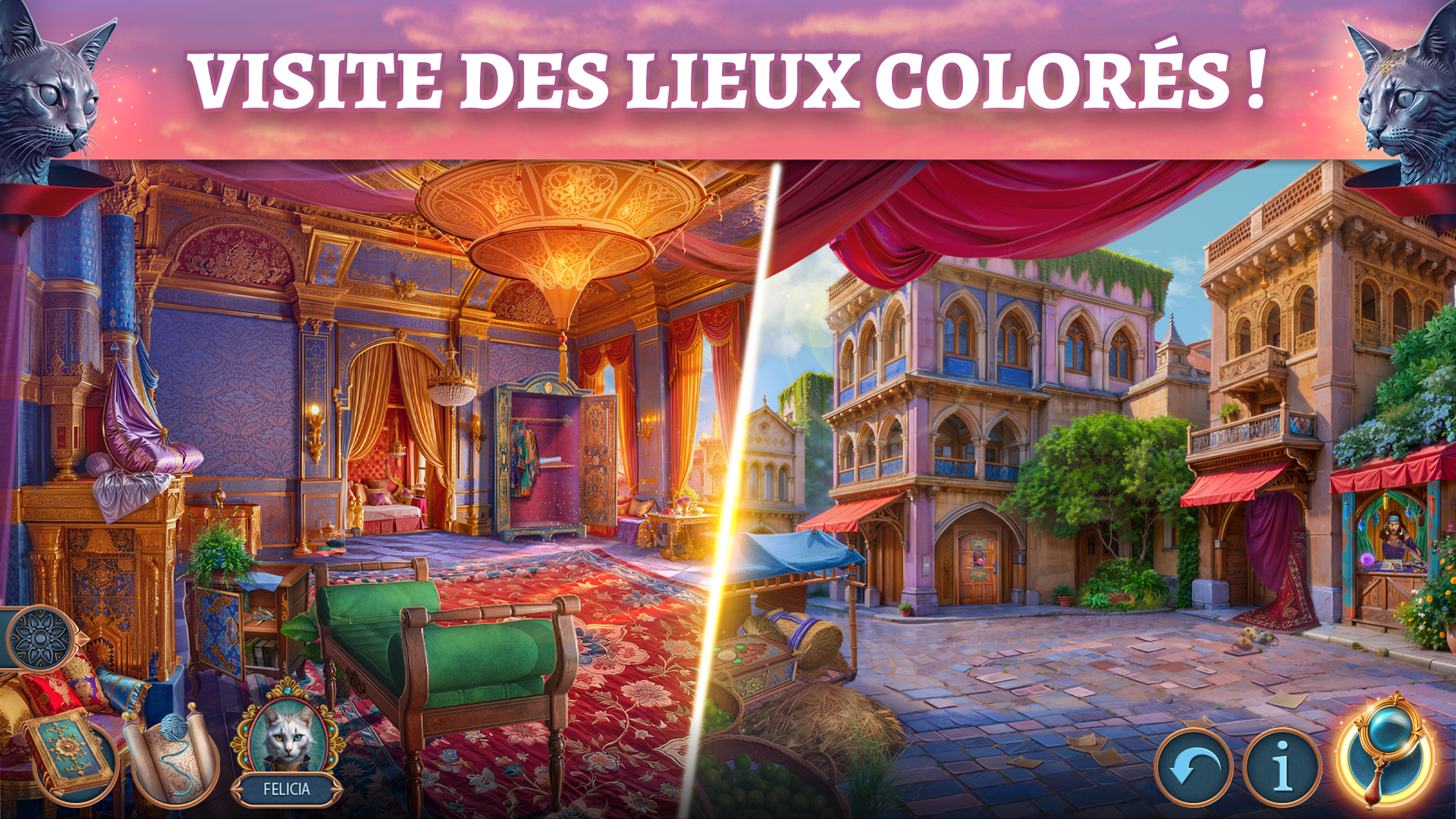 Objets Cachés - Enchanted Stories: Royaume enCHATé - Application sur ...