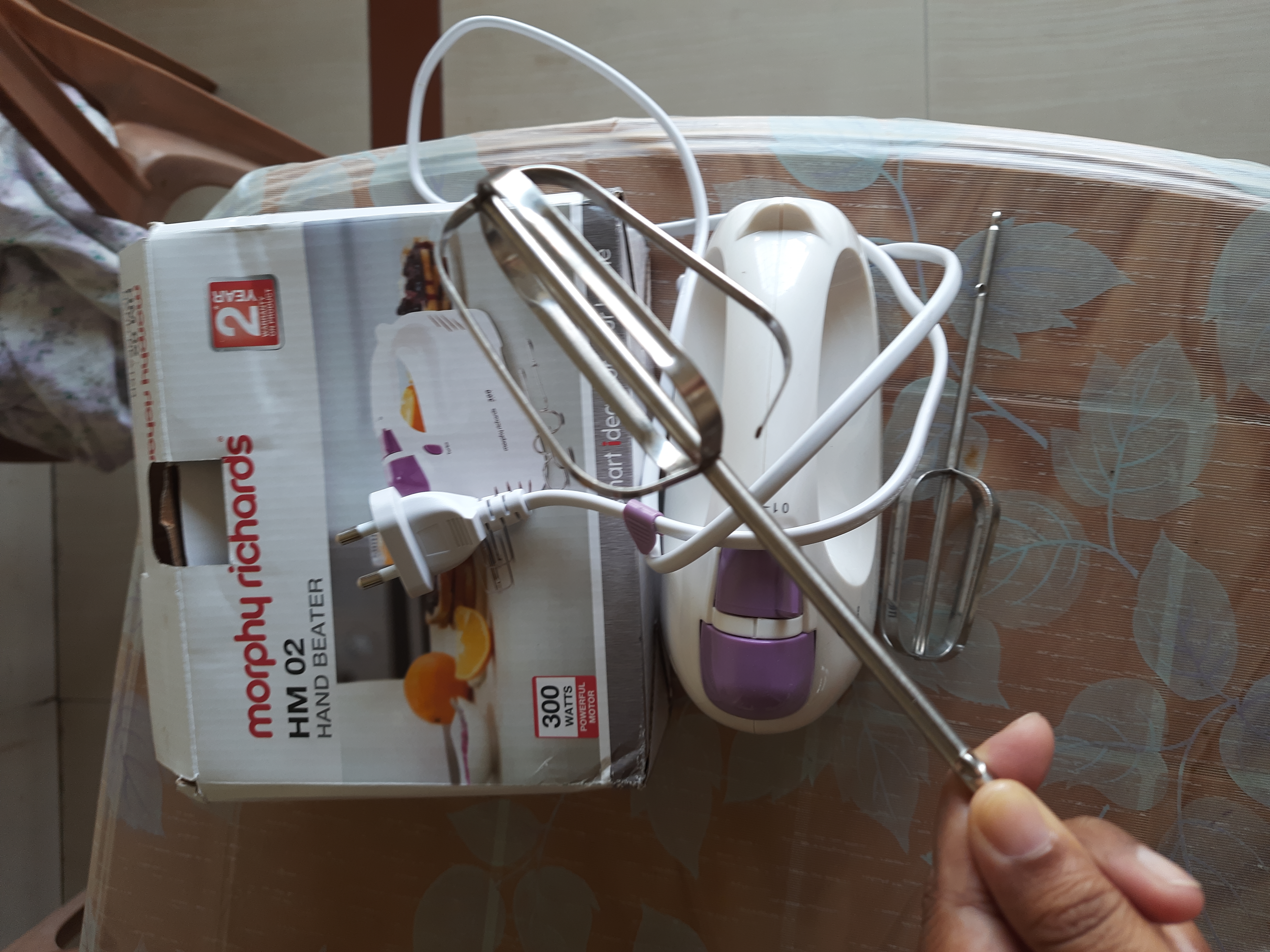Buy Morphy Richards 300-Watt Hand Mixer (White) Online at Low Prices in ...
