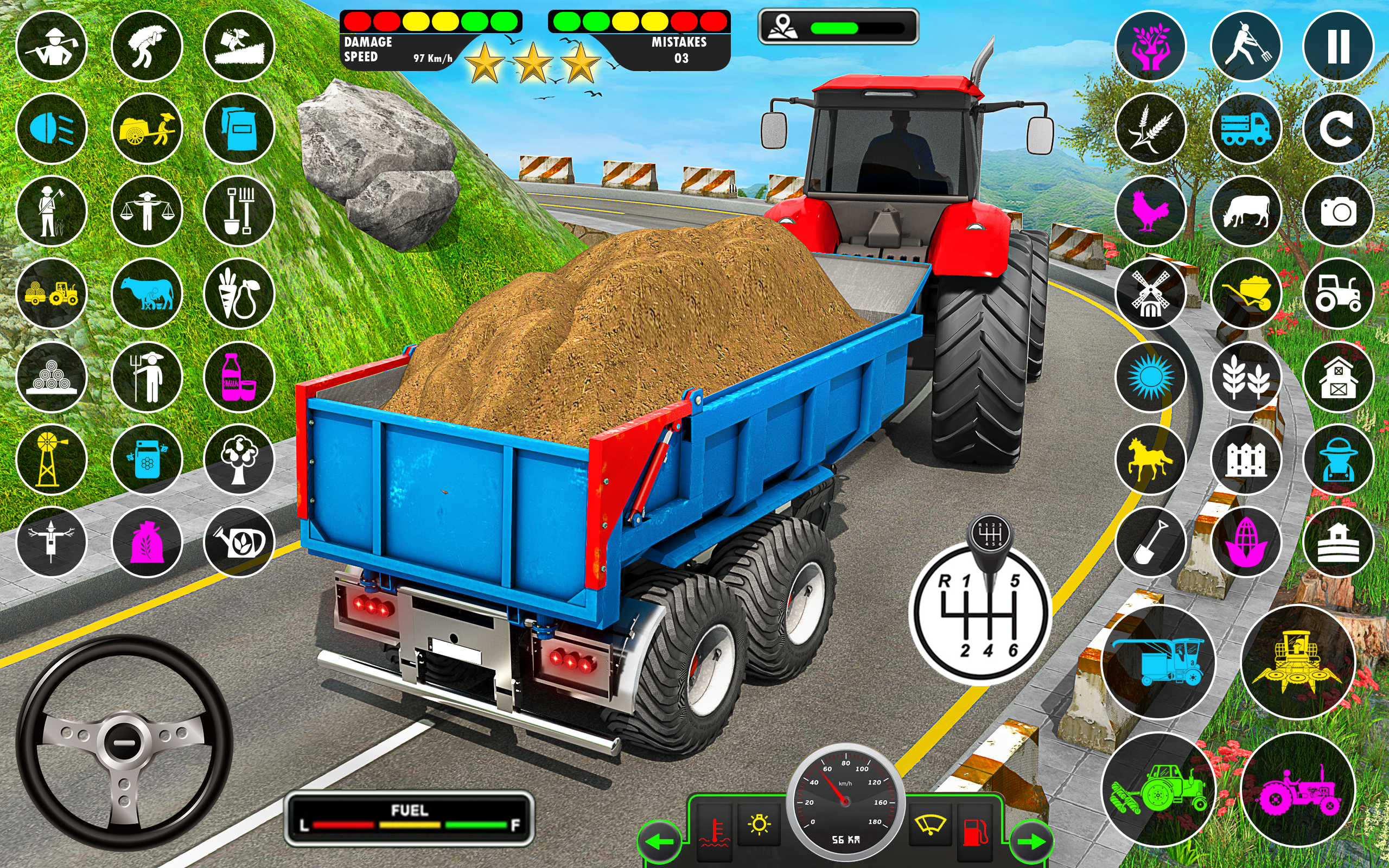 Tractor Farming Tractor Games - Real Tractor Game -Tractor Farming ...