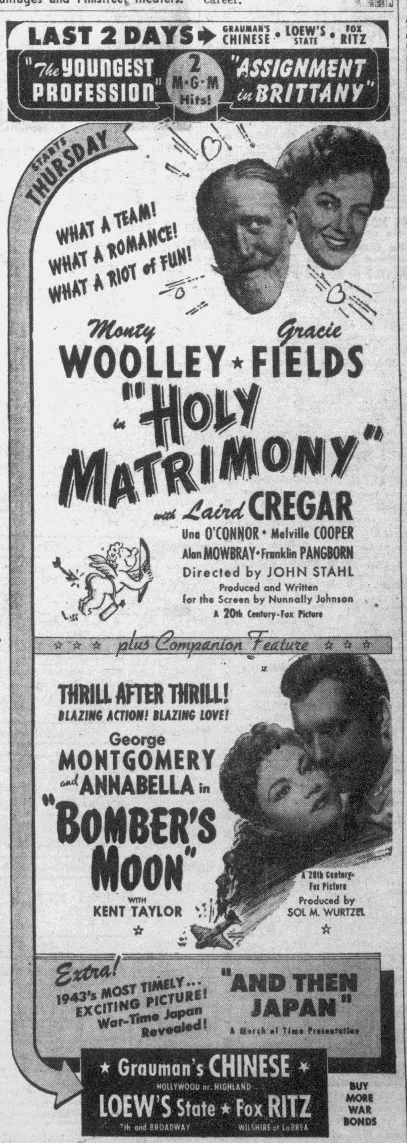 Bomber's Moon (1943)