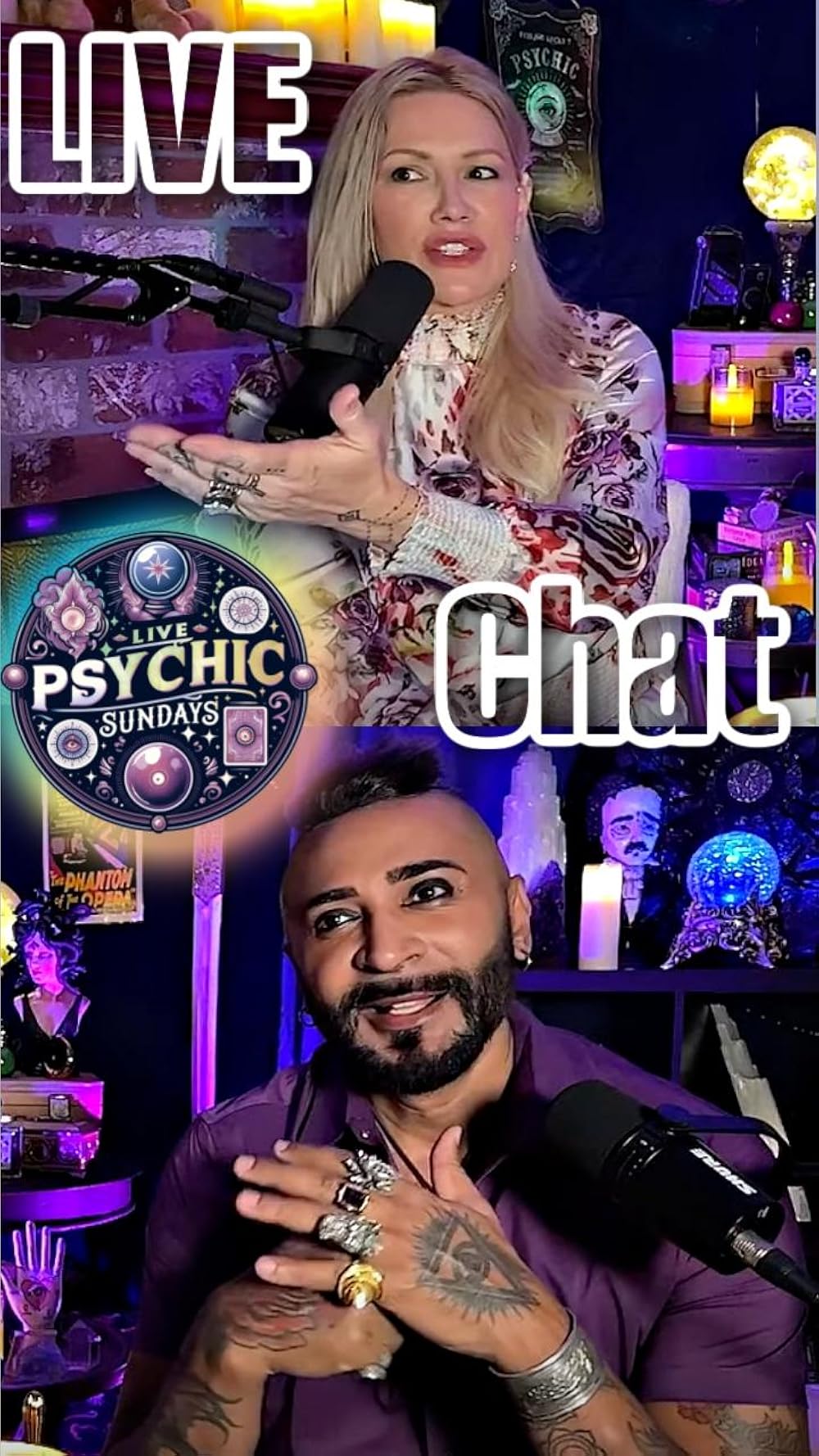 Live Psychic Readings Psychic Sundays w Riz and Lady O (2024)