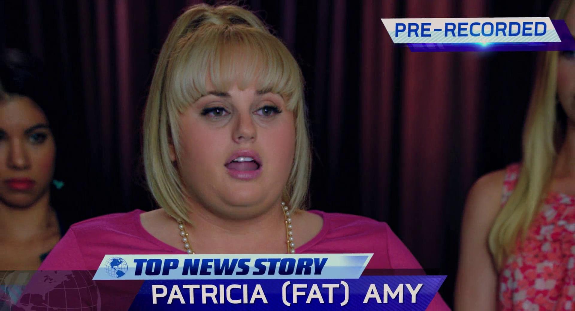 Fat Amy Hair Quote Pitch Perfect (2012) Rebel Wilson As Fat Amy