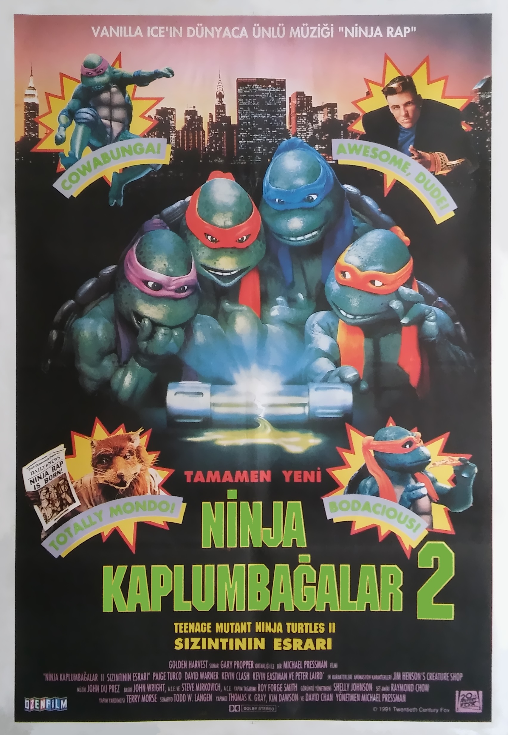 Teenage Mutant Ninja Turtles II: The Secret of the Ooze (1991)