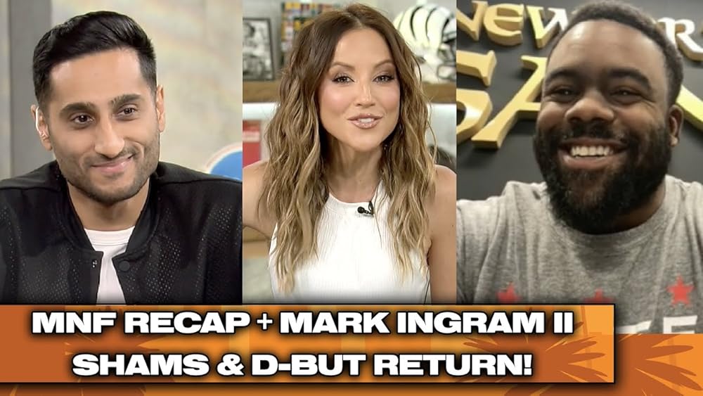 "Up & Adams" Kay Adams MNF Recap PLUS Shams Charania, Mark Ingram & Darius Butler Return! (TV ...