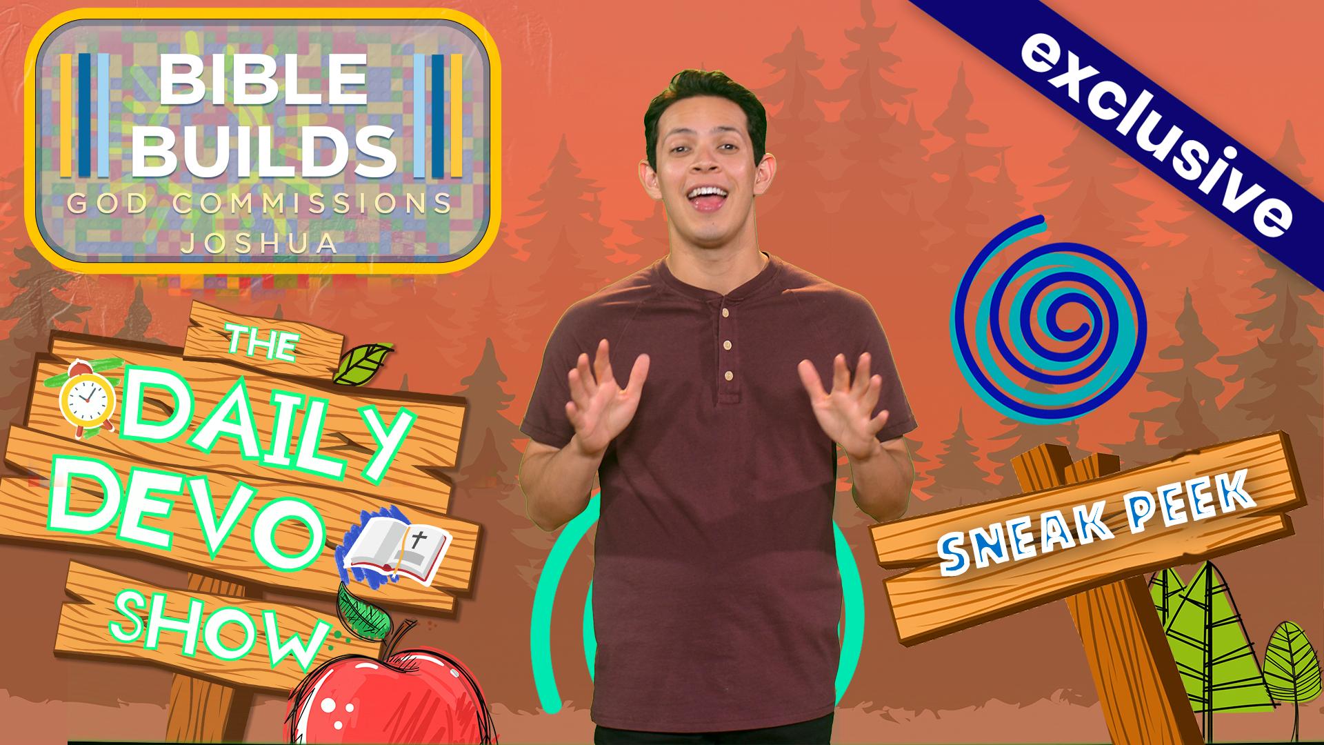 God Commissions Joshua (2021)