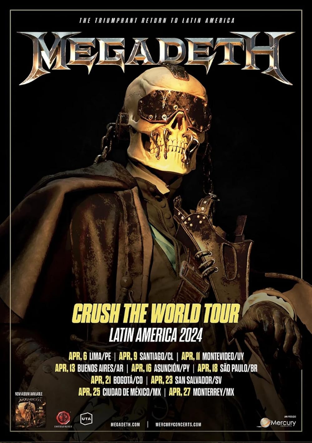 Megadeth Crush the World Tour (TV Special 2024) - IMDb