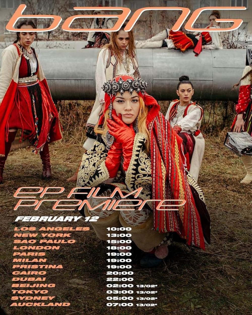 Rita Ora x Imanbek: Bang (Video musical 2021) - Elenco y equipo completo - IMDb