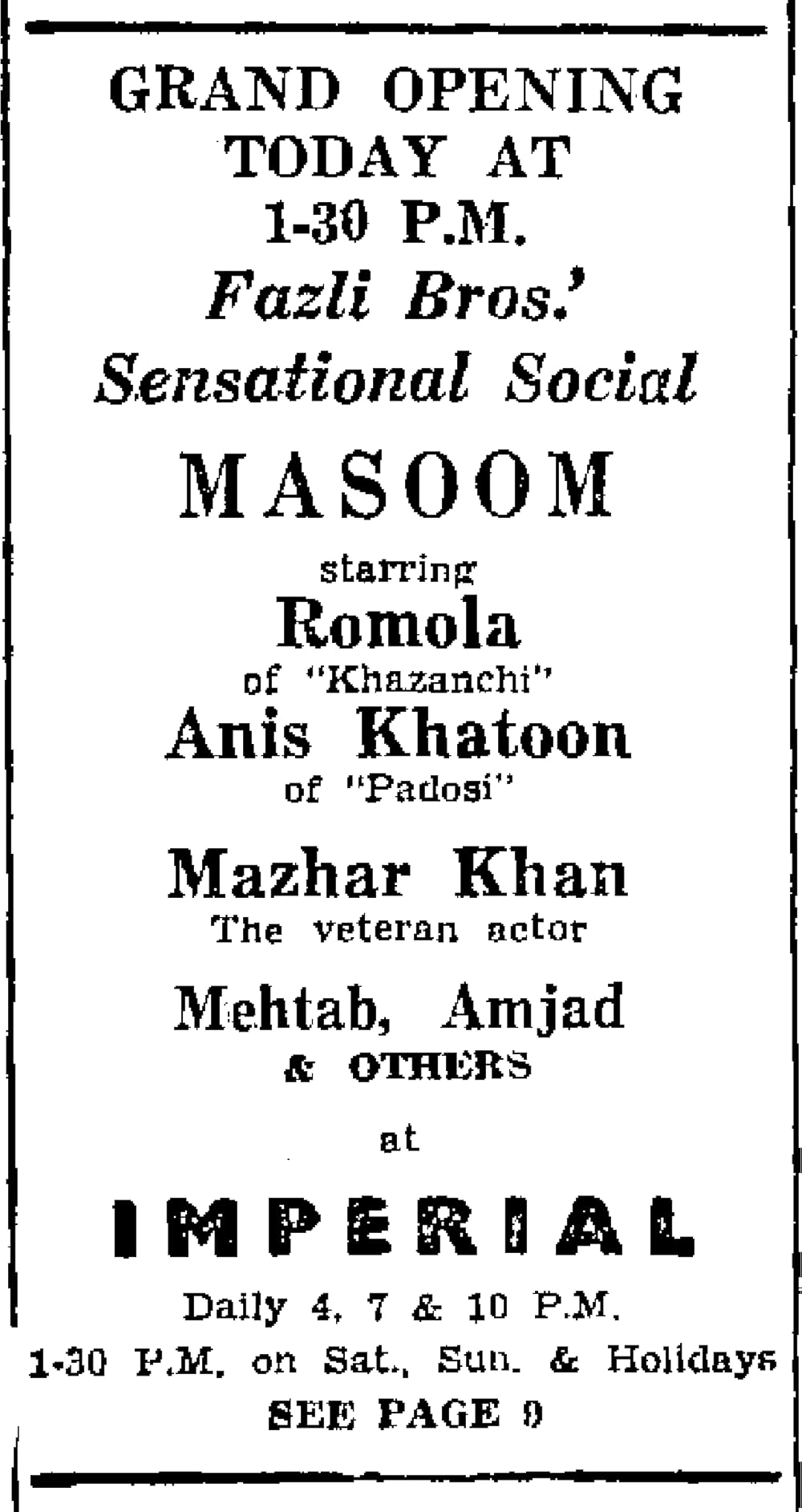 Masoom (1941)