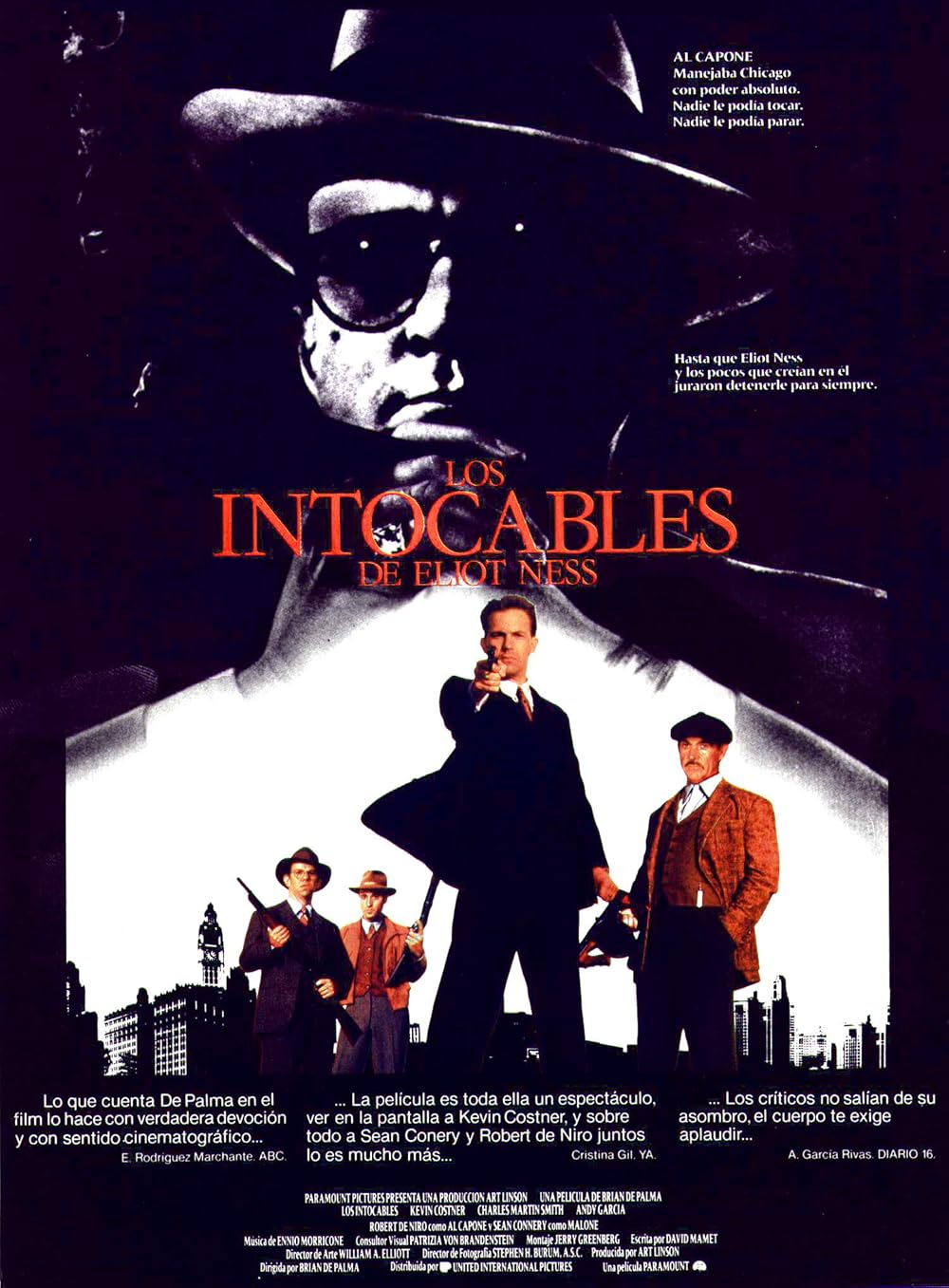 Los intocables de Eliot Ness (1987) - IMDb