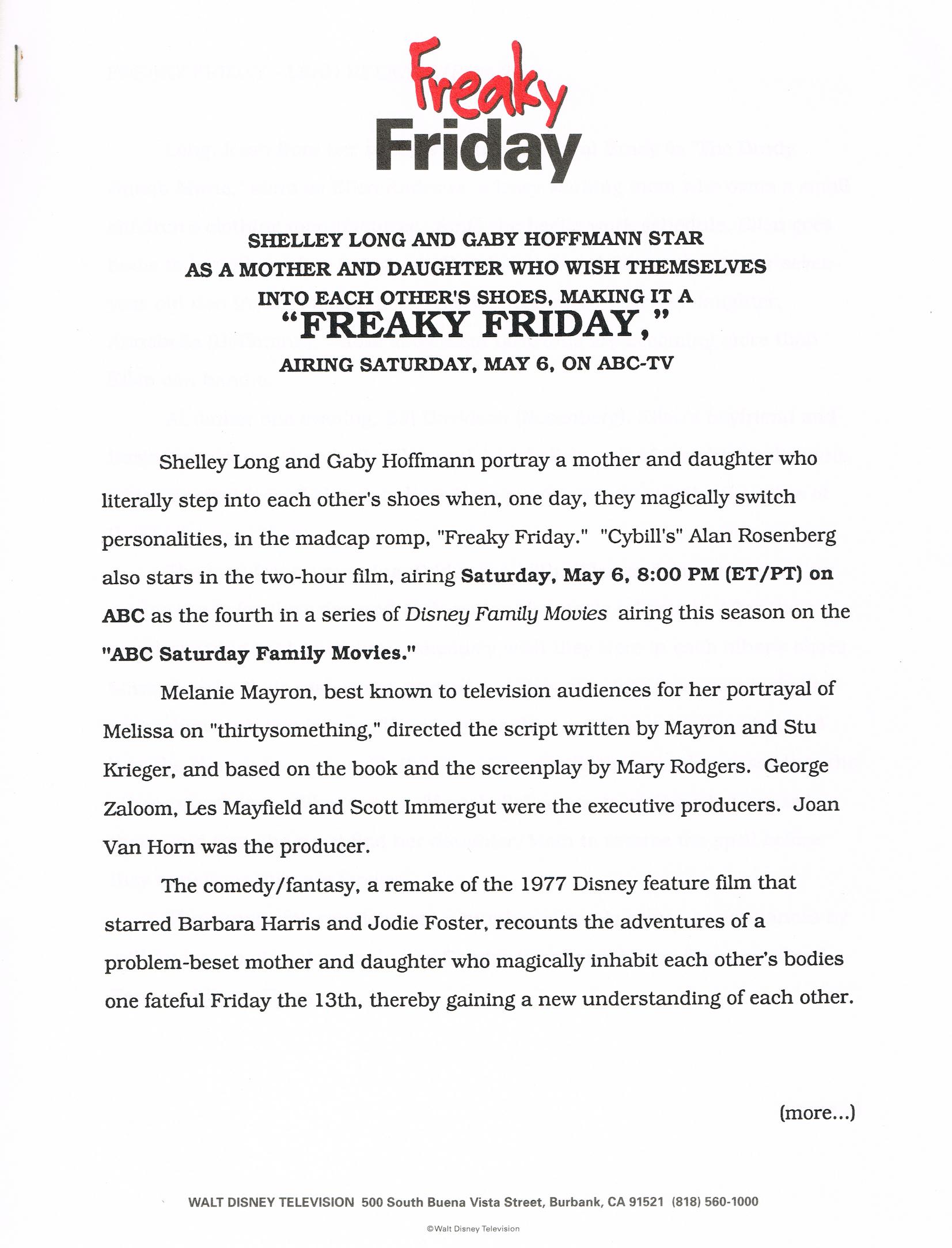 Freaky Friday (1995)