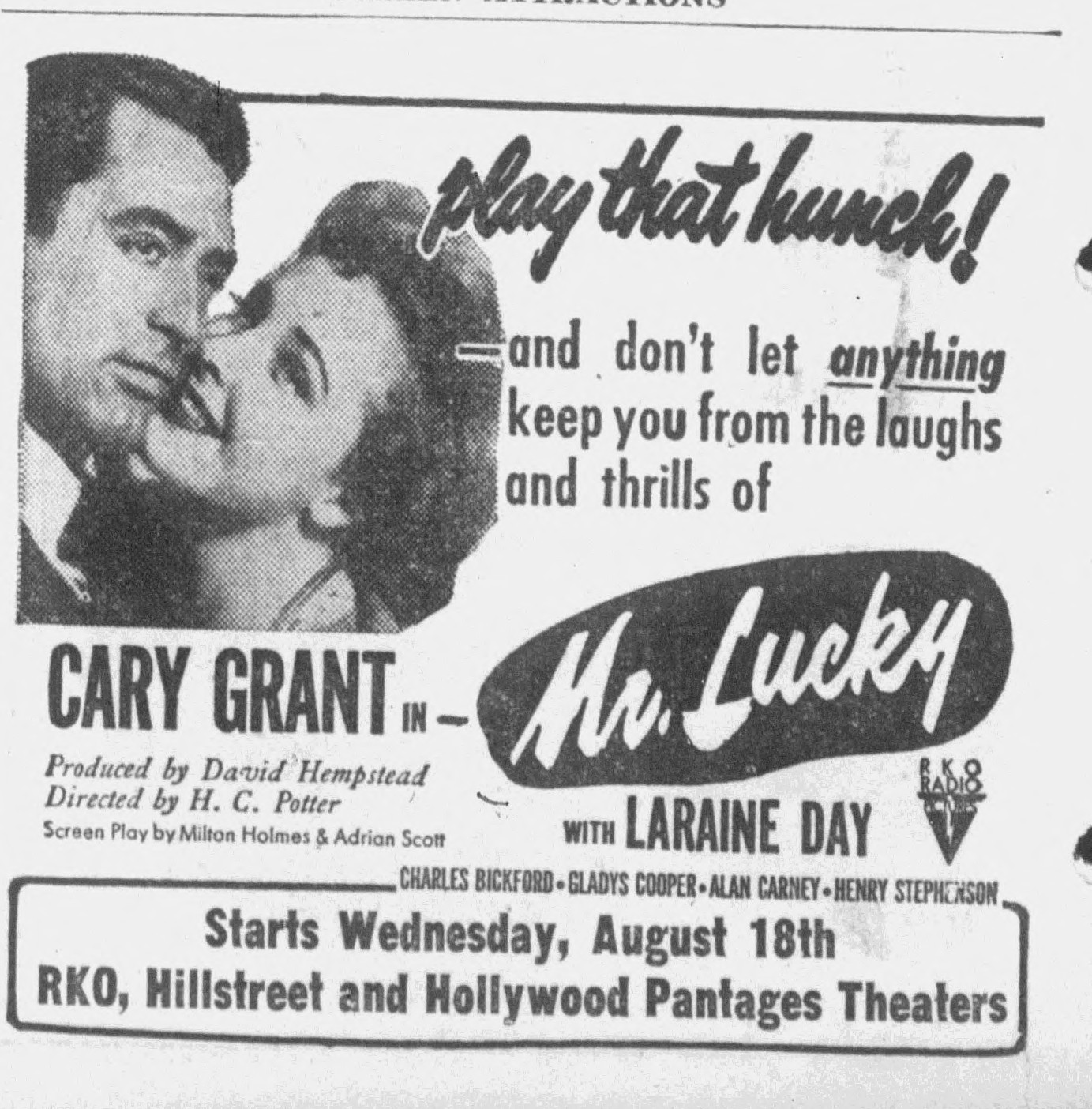 Mr. Lucky (1943)