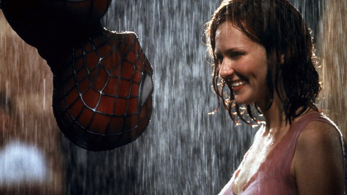 Spiderman Kirsten Dunst Rain