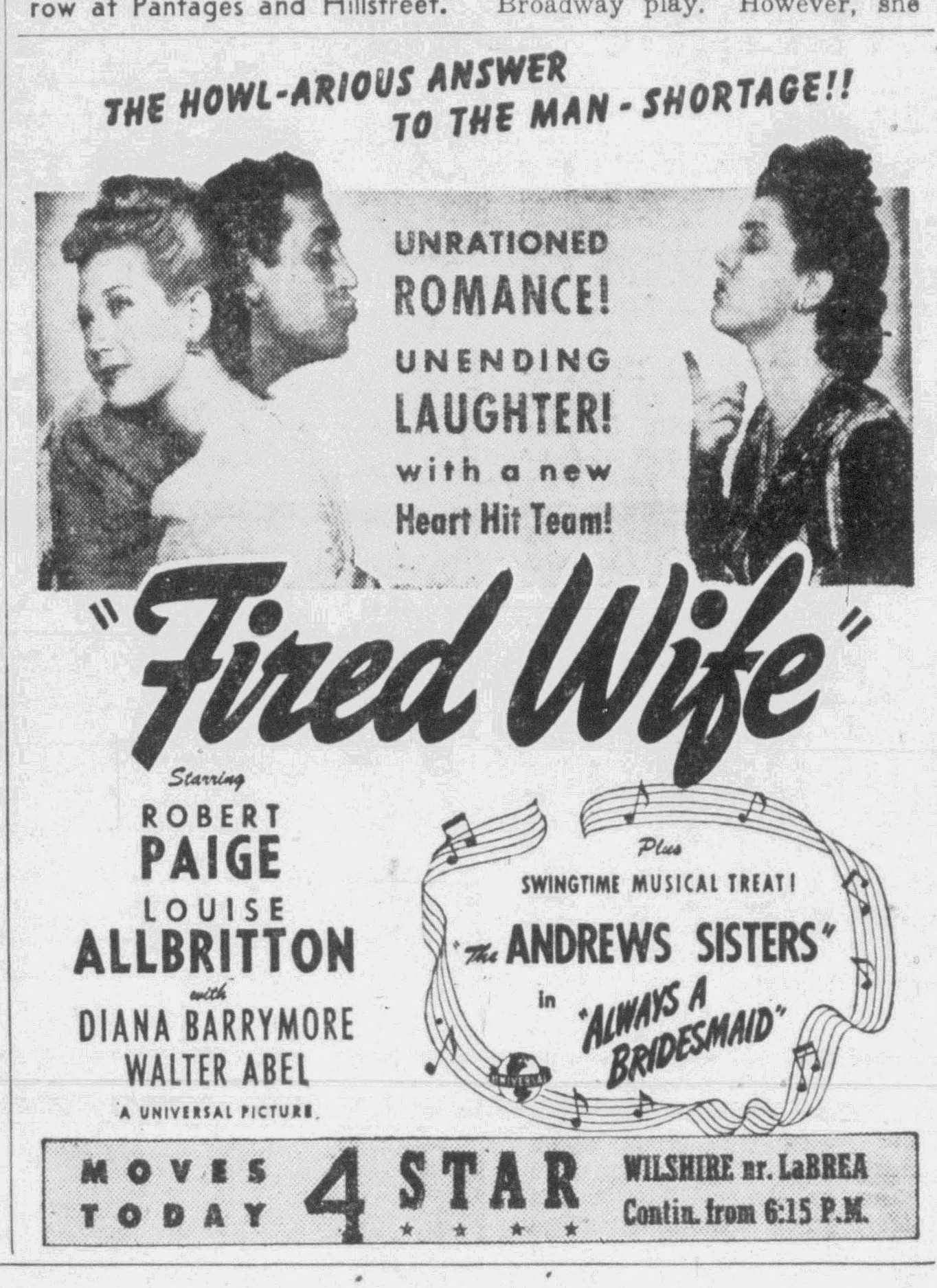 Fired Wife (1943)