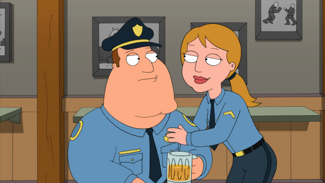 Joe Swanson Family Guy Cop