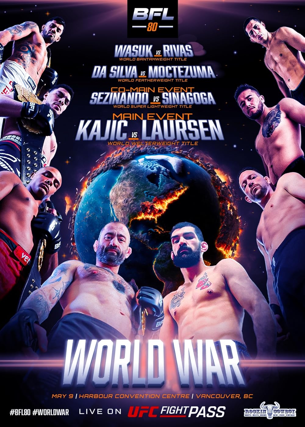 "Battlefield Fight League" BFL 80: World War (TV Episode 2024) - IMDb