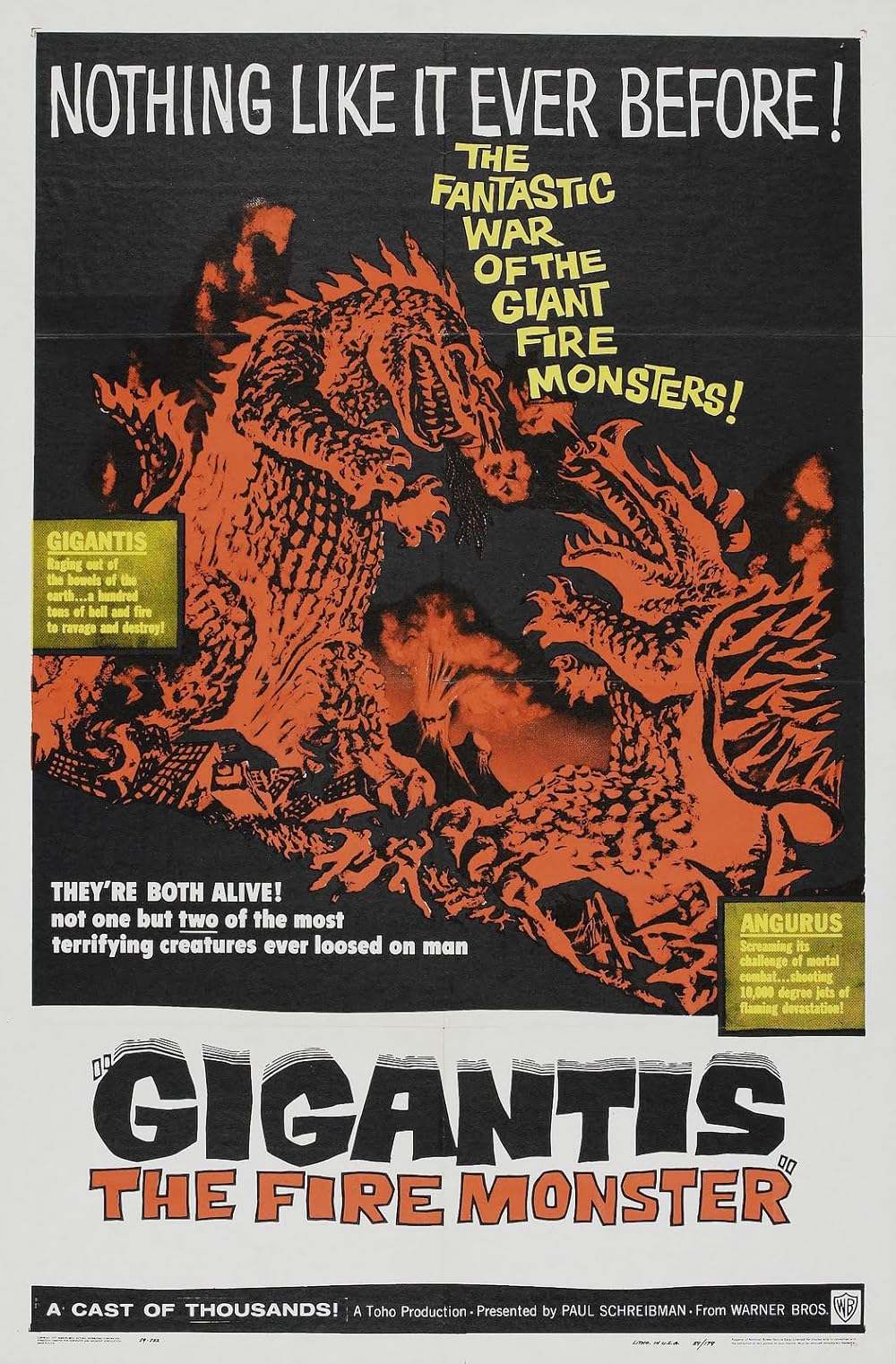Gigantis: The Fire Monster (1959) - IMDb