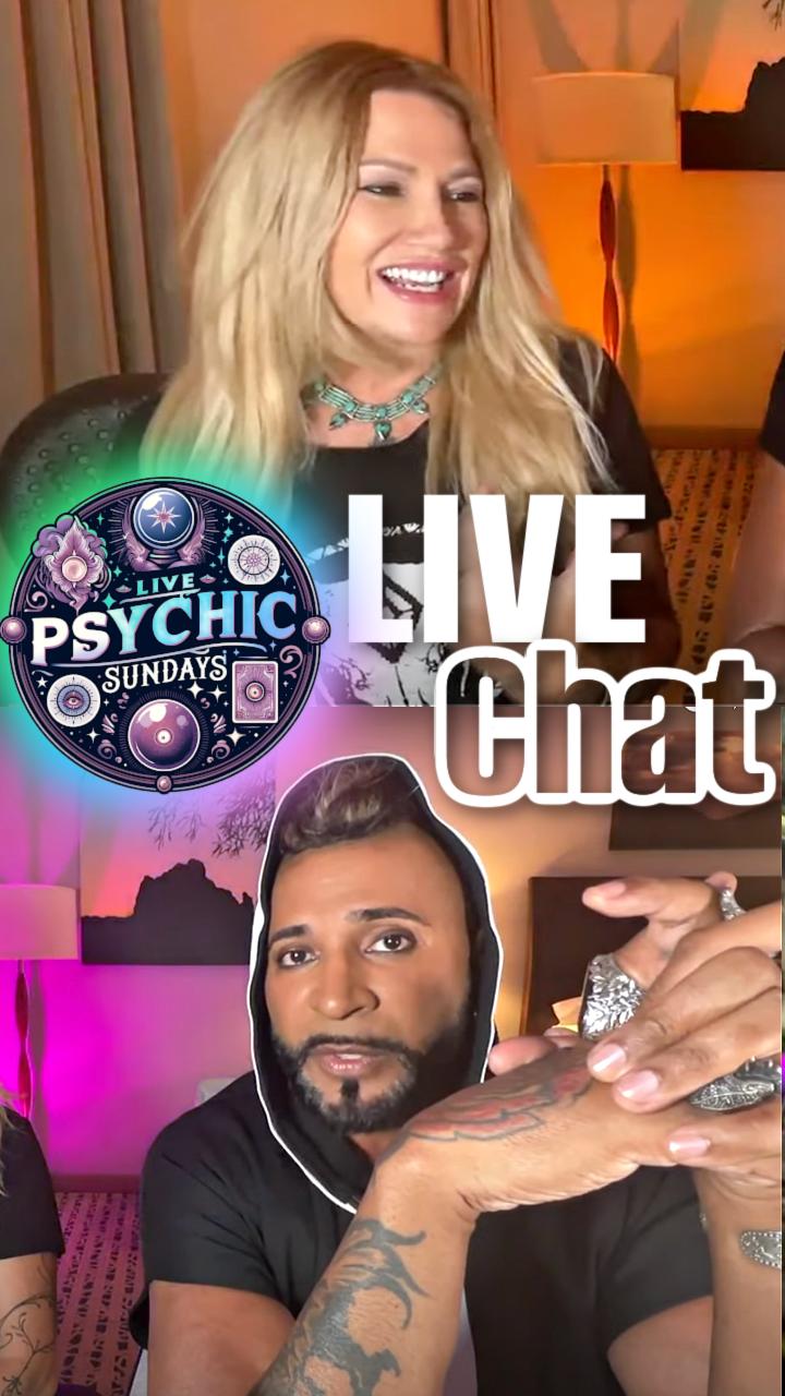 Live Psychic Readings Psychic Sundays w Riz and Lady O (2023)