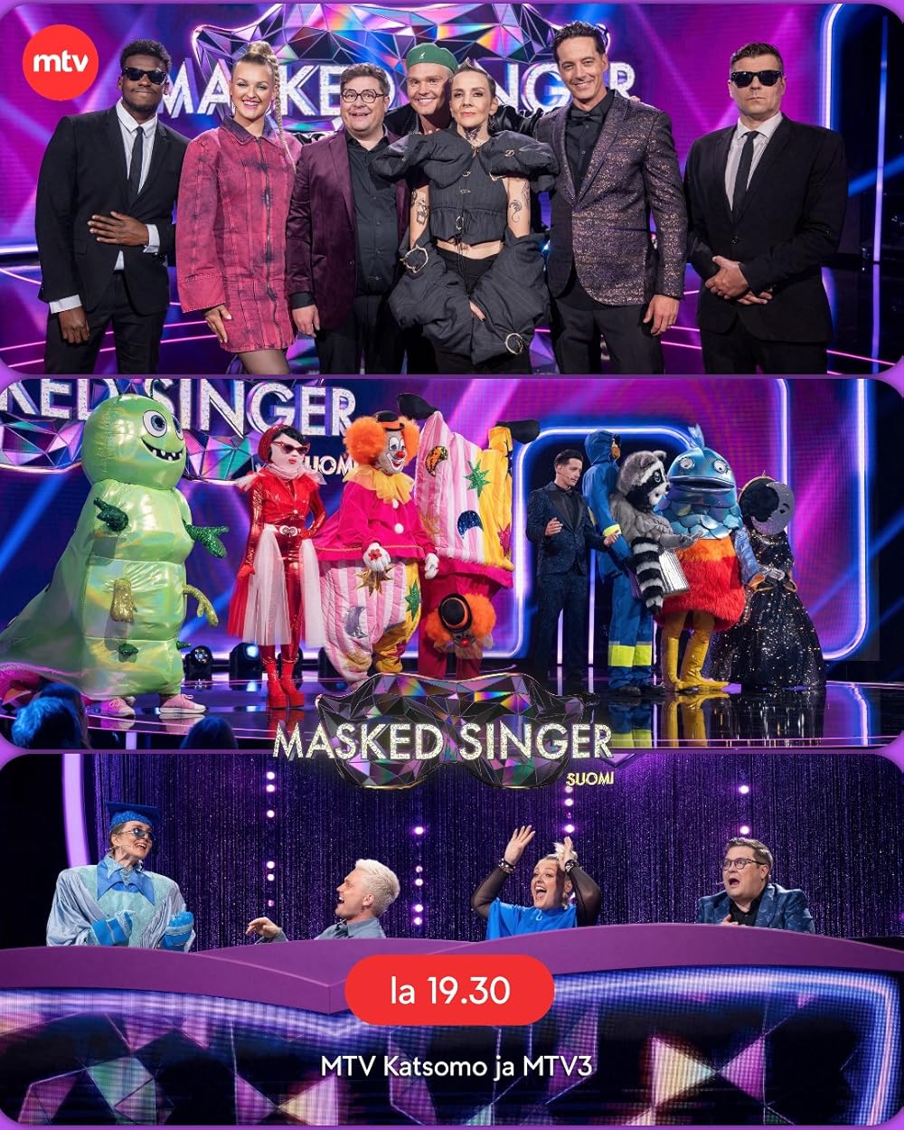 "Masked Singer Suomi" Ernest Lawson (Episodio de TV 2024) - Elenco y equipo completo - IMDb
