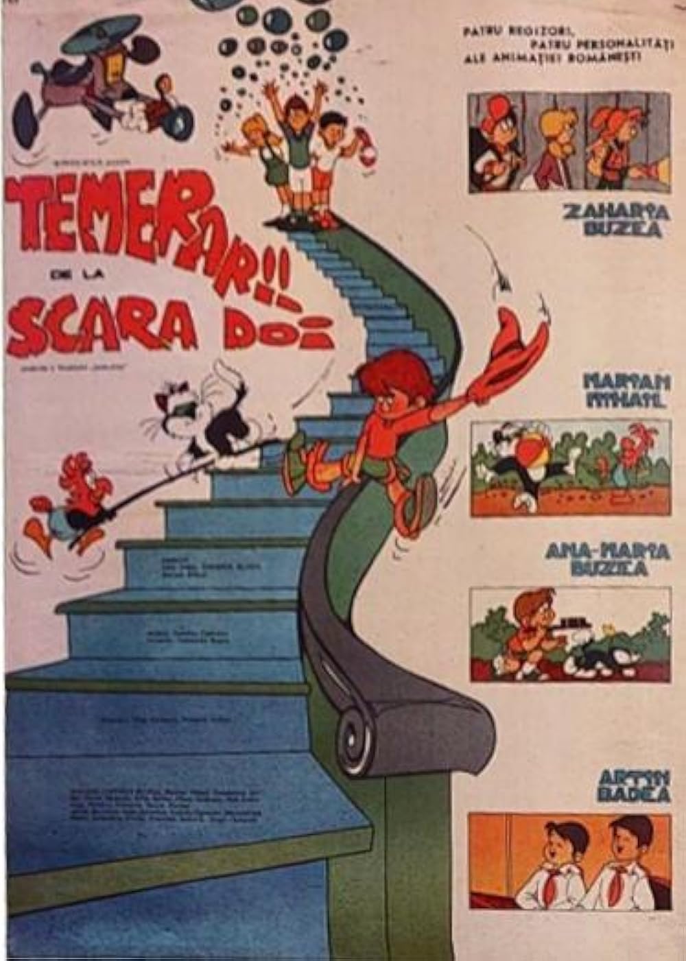 Temerarii de la scara doi (1988) - IMDb
