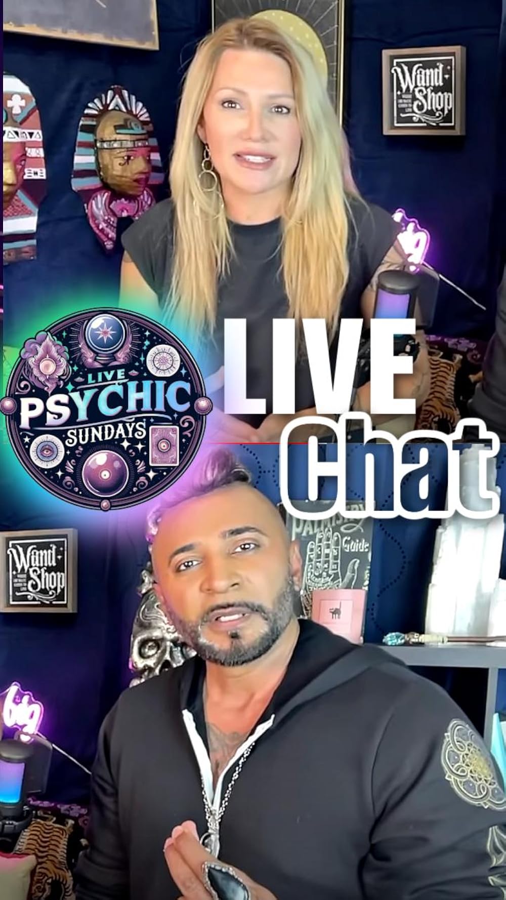 "Meta Mystic Podcast-Psychic Sundays Live" Channeling & Live Psychic Readings Psychic Sundays w ...