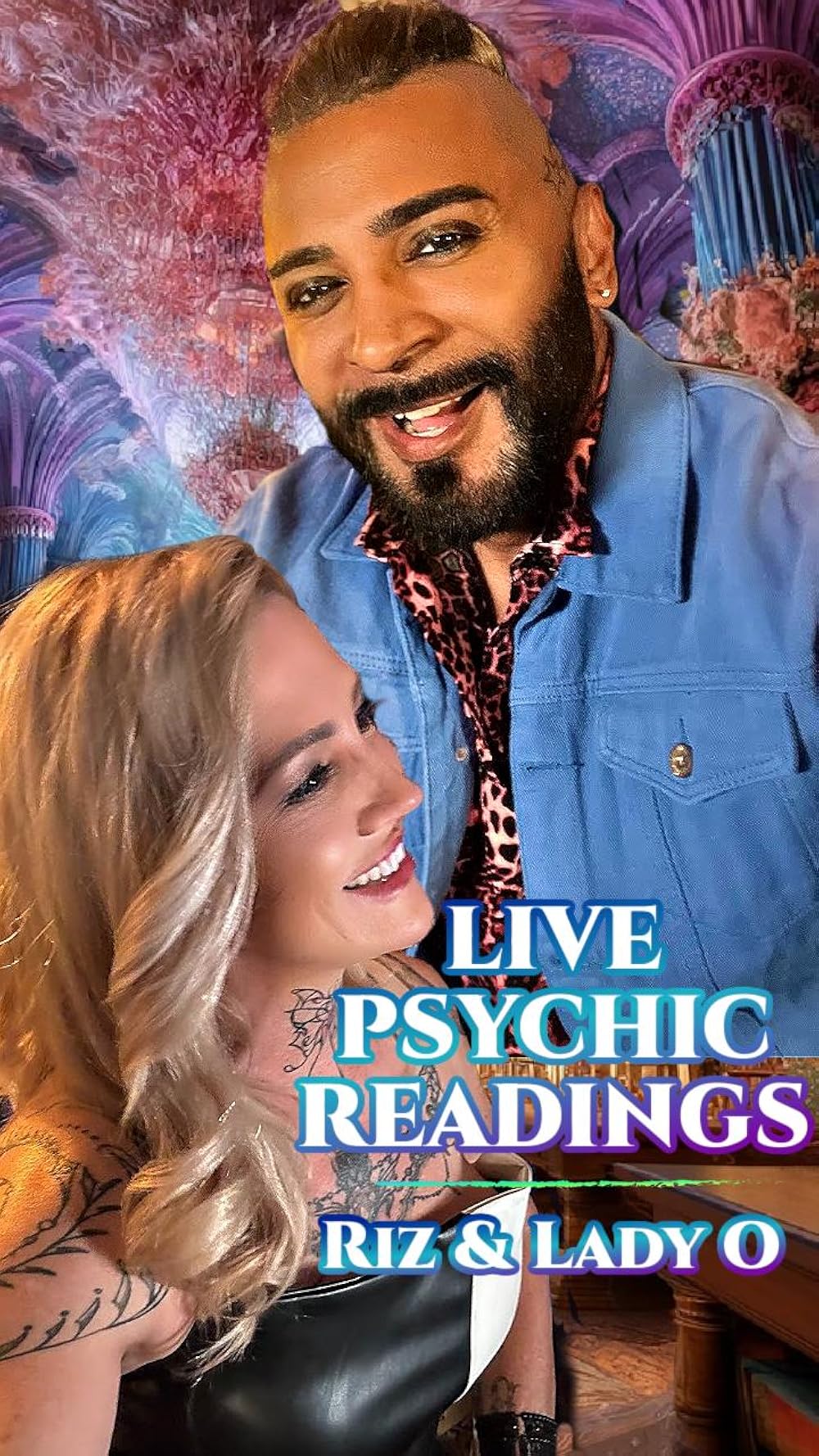"Meta Mystic Podcast-Psychic Sundays Live" Live Psychic Readings Psychic Sundays w Riz and Lady ...