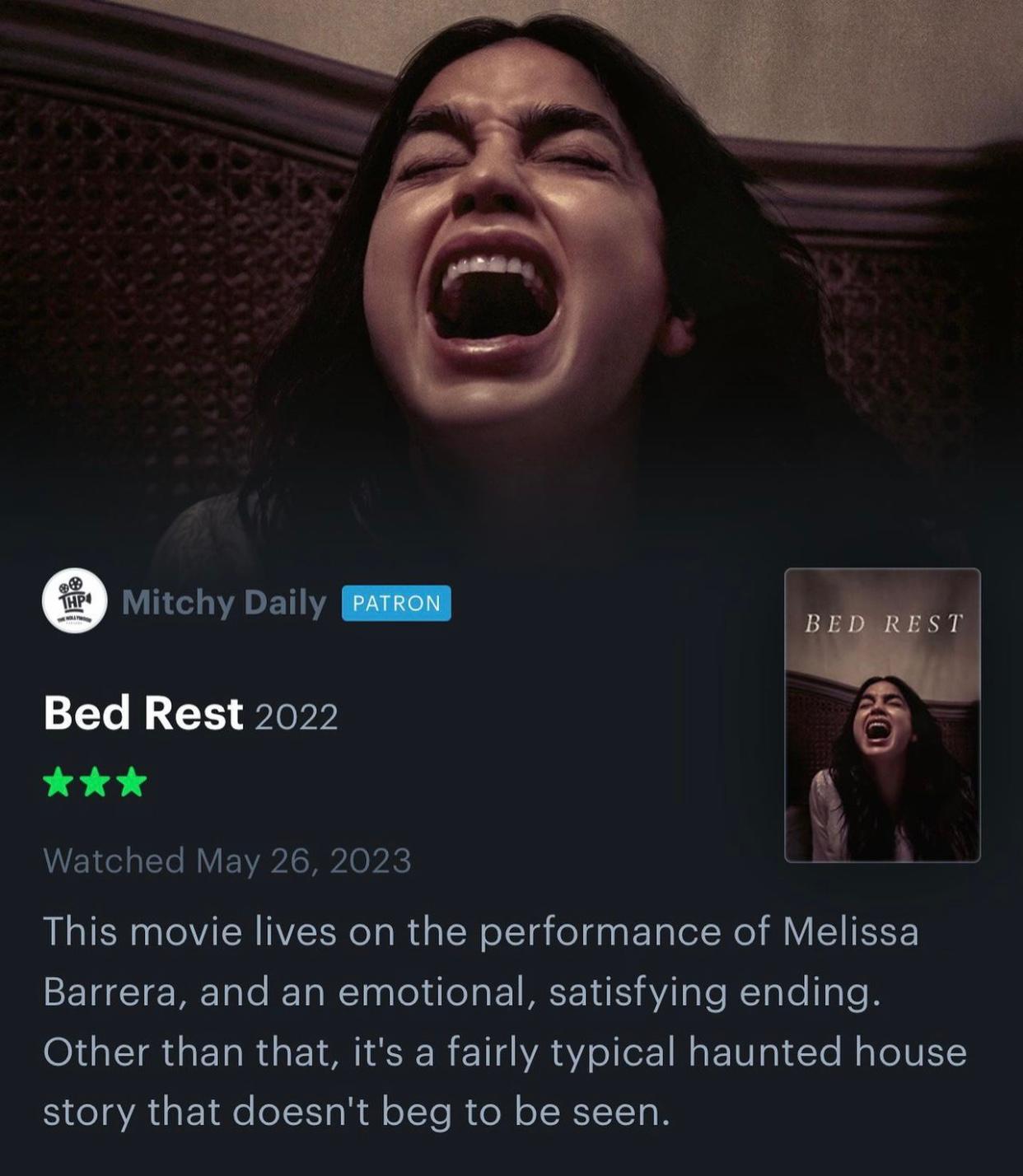 Bed Rest (2022)