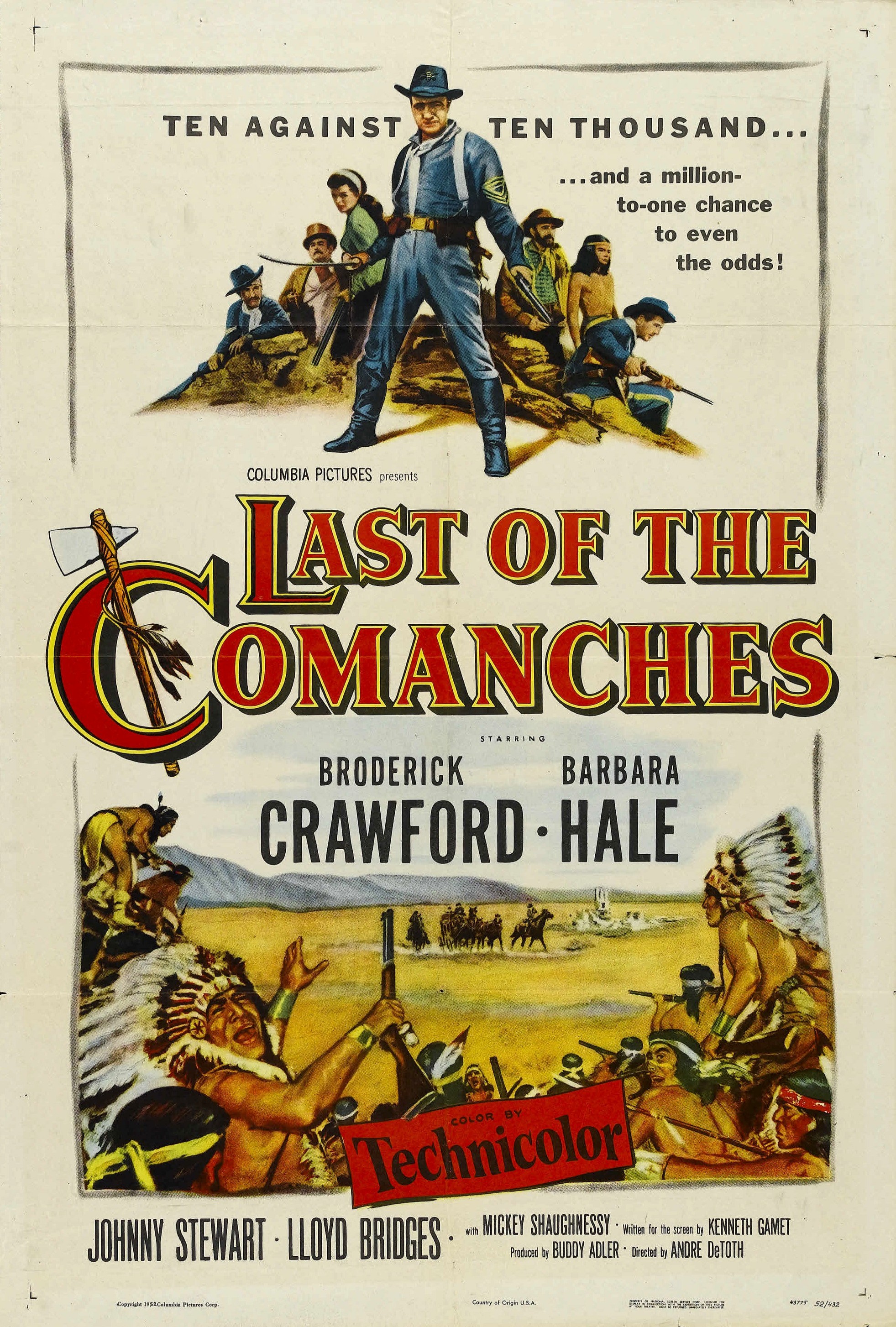 Last of the Comanches (1953)