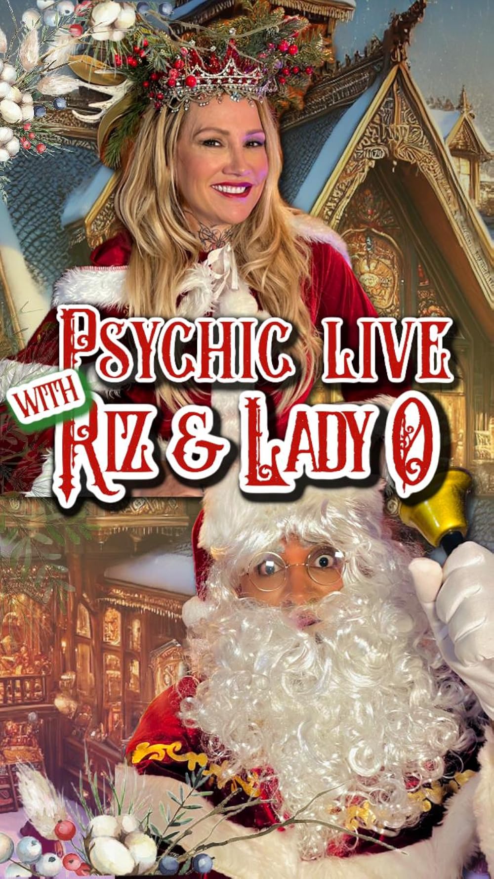 "Meta Mystic Podcast-Psychic Sundays Live" Ep 54. Mr. & Mrs. Claus Give Epic Live Psychic ...