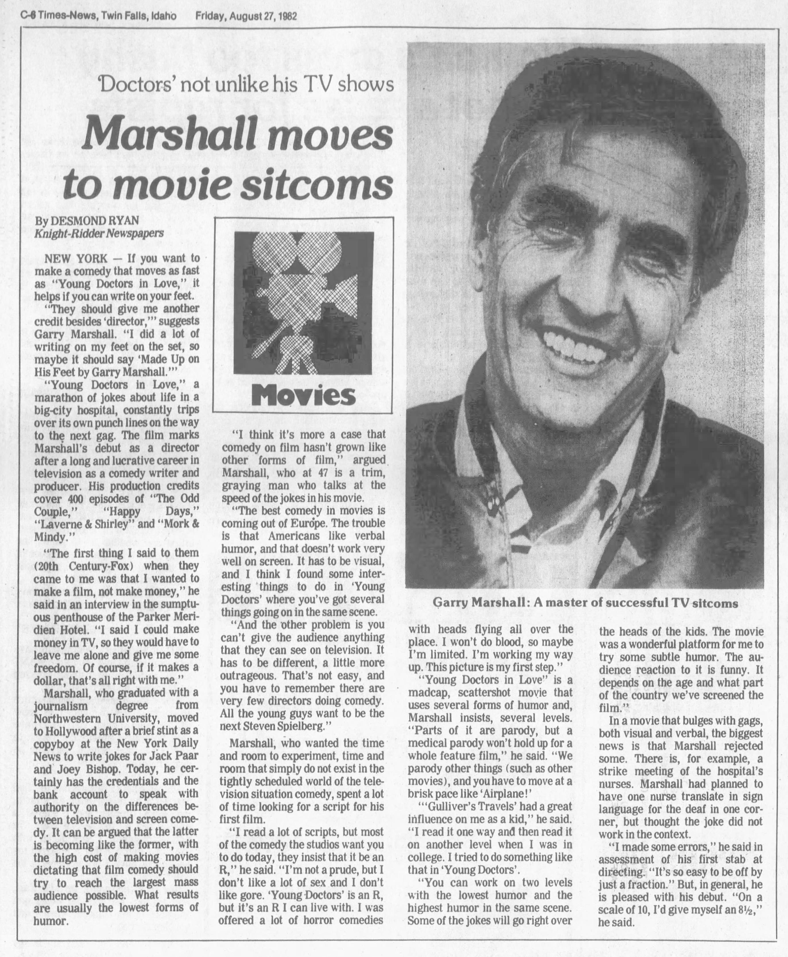 Young Doctors in Love (1982)